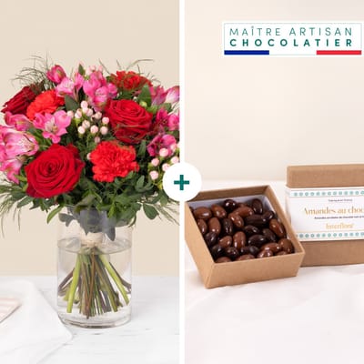 Bisous et chocolats - Kiss and chocolates: Order Flowers Online ...